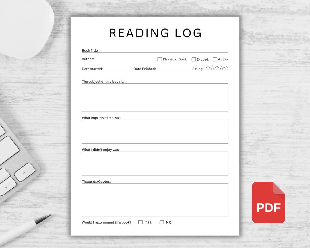 Reading Tracker. Reading Log Printable. Books I've Read. Book Log. Book ...