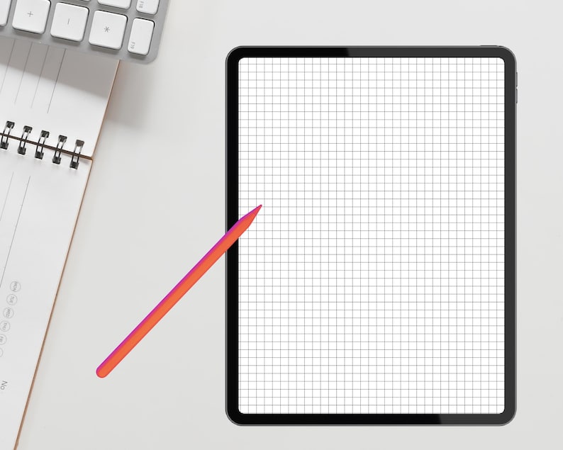 Graph Paper Template Printable. Printable Graph Grid Paper. Digital ...