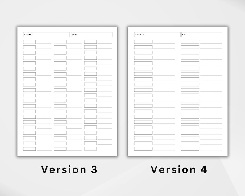 Color Swatch Chart Printable Blank Color Chart Color Swatch Template ...