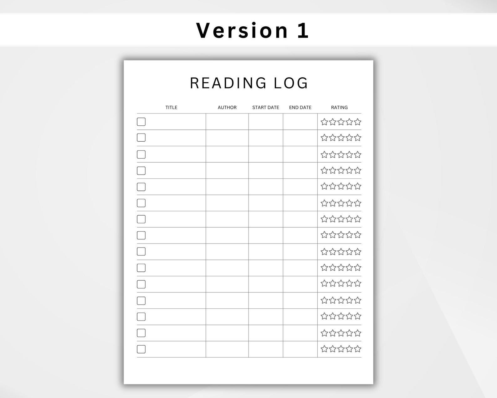 Printable Reading Log Bundle. Reading Tracker. Books I've Read. Book ...