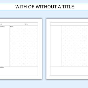 Printable Cornell Notes Paper. Cornell Notes Taking. Cornell Notes ...