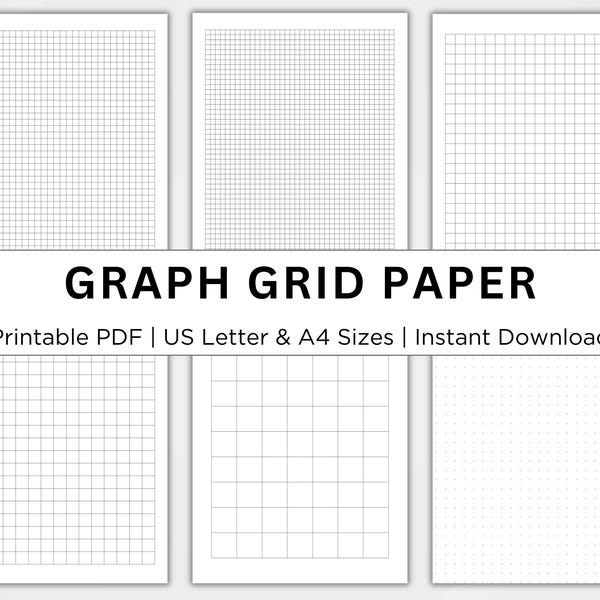 Graph Notebook Grid - Etsy UK