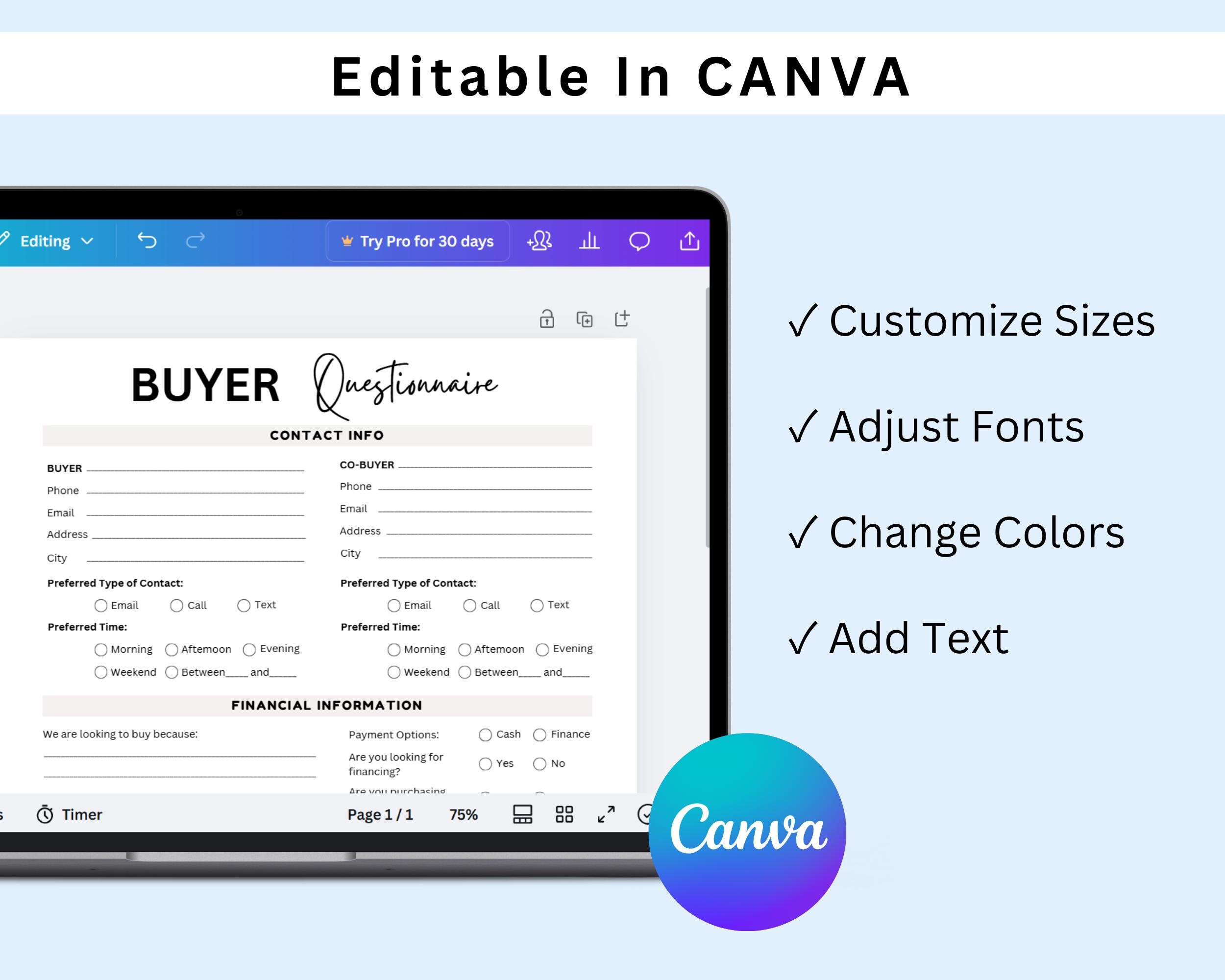 Buyer Questionnaire. Buyer Survey Questionnaire. Real Estate Marketing ...