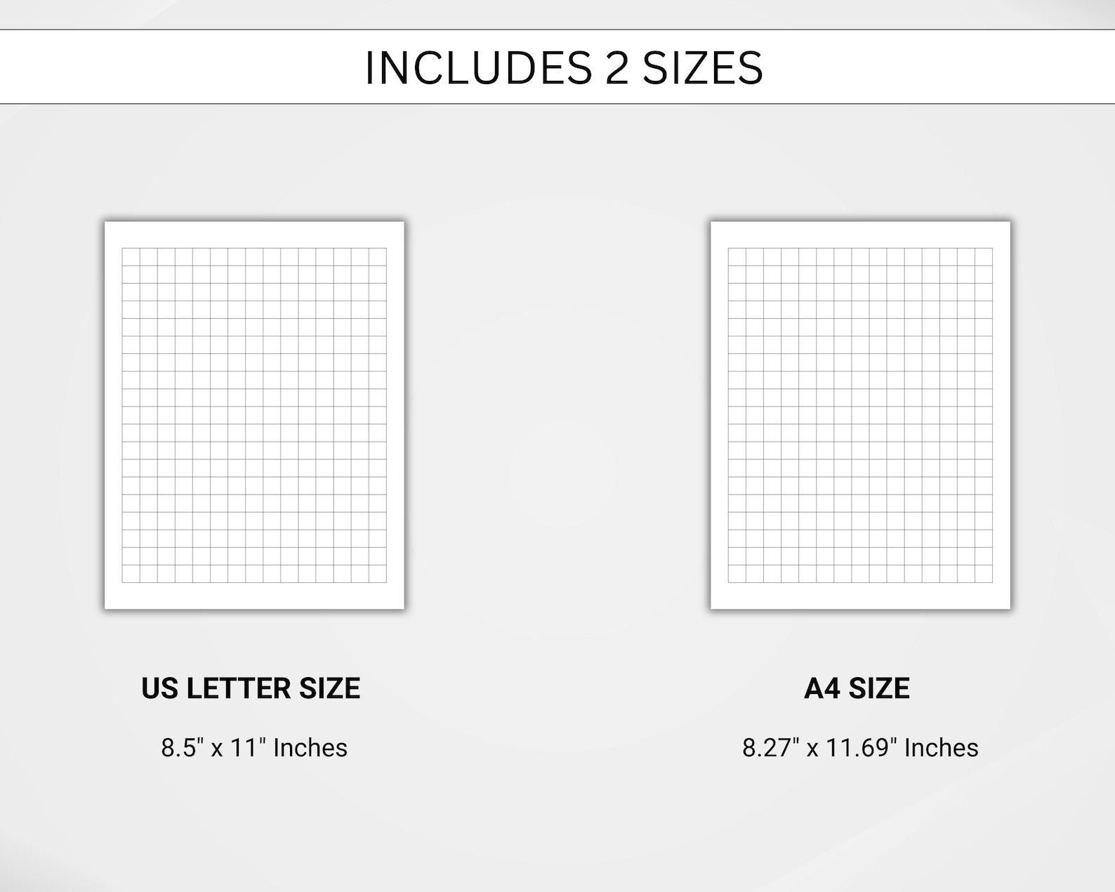 Graph Paper Bundle. Printable Graph Grid Paper. Dot Grid Paper. Digital ...