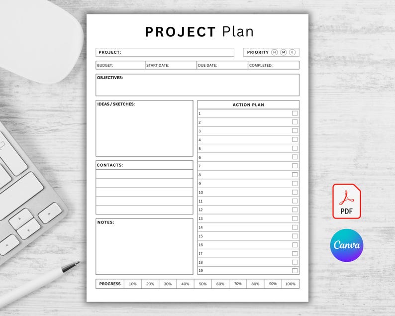 4 Project Planner. Project Timeline Tracker. Project Management for ...