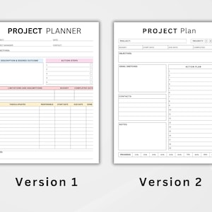 4 Project Planner. Project Timeline Tracker. Project Management for ...