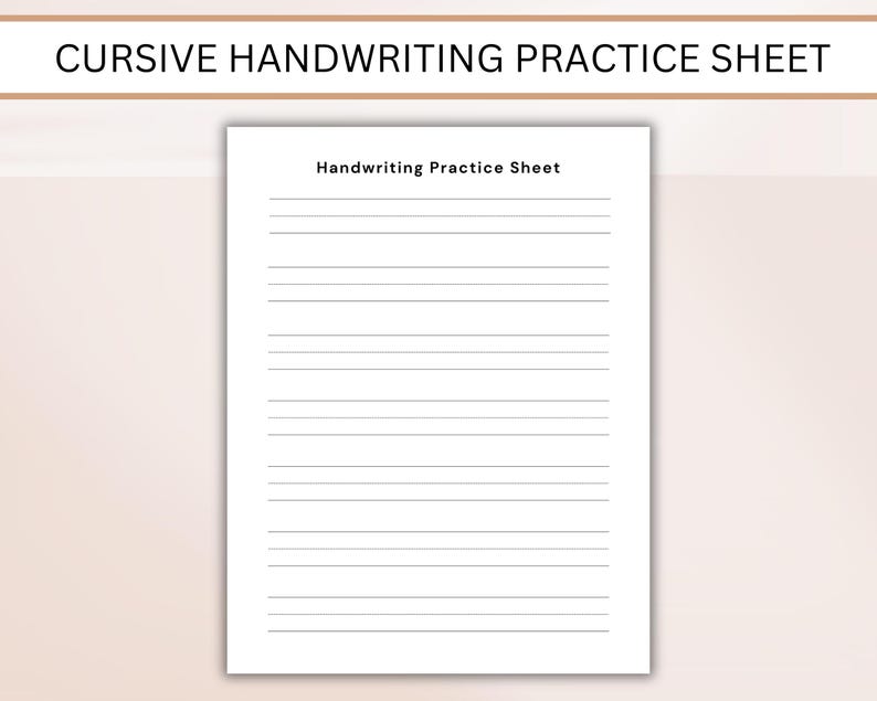Cursive Handwriting Worksheets. Printable Cursive Worksheets. Uppercase ...