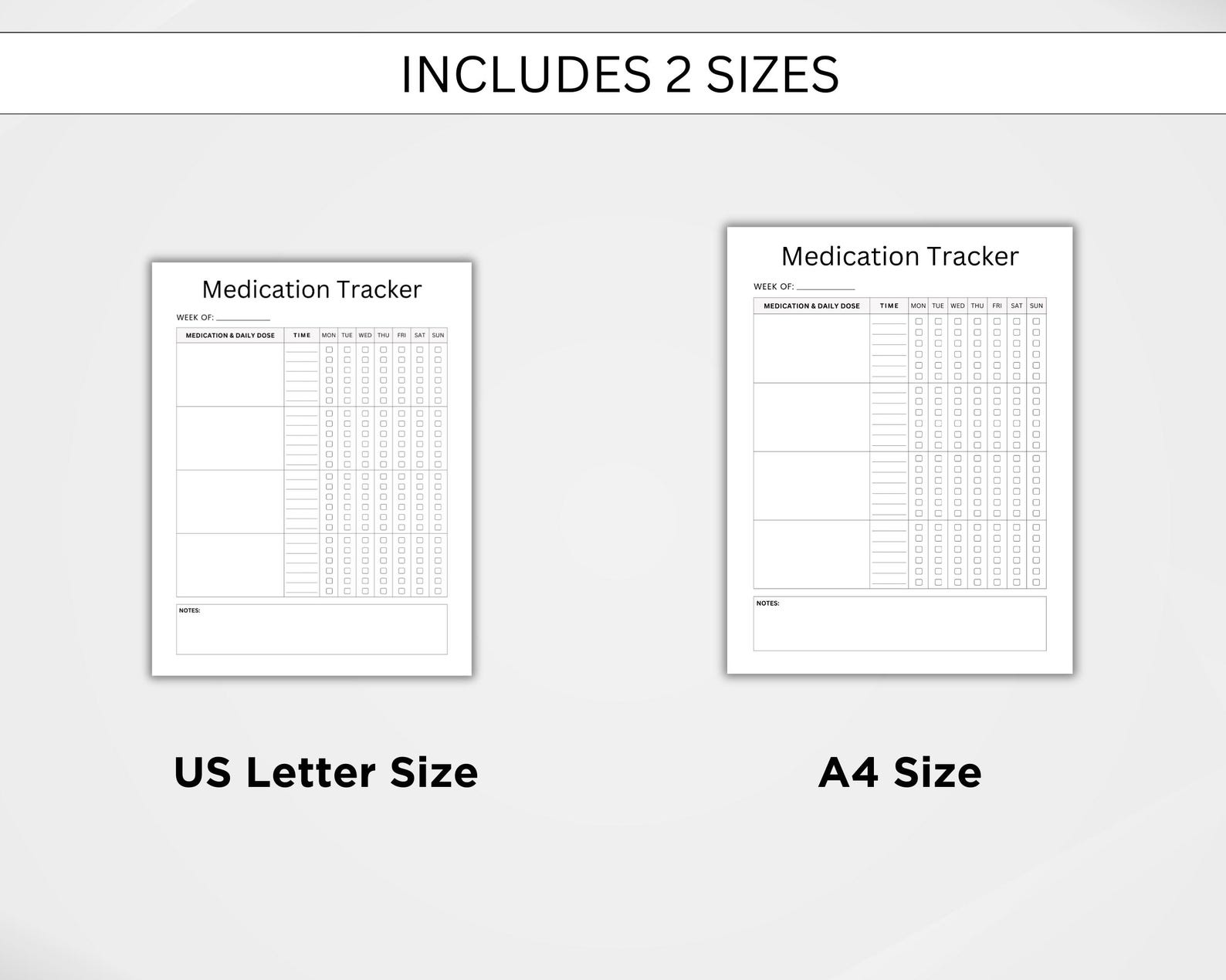Printable Medication Log. Medication Tracker. Medication Intake ...