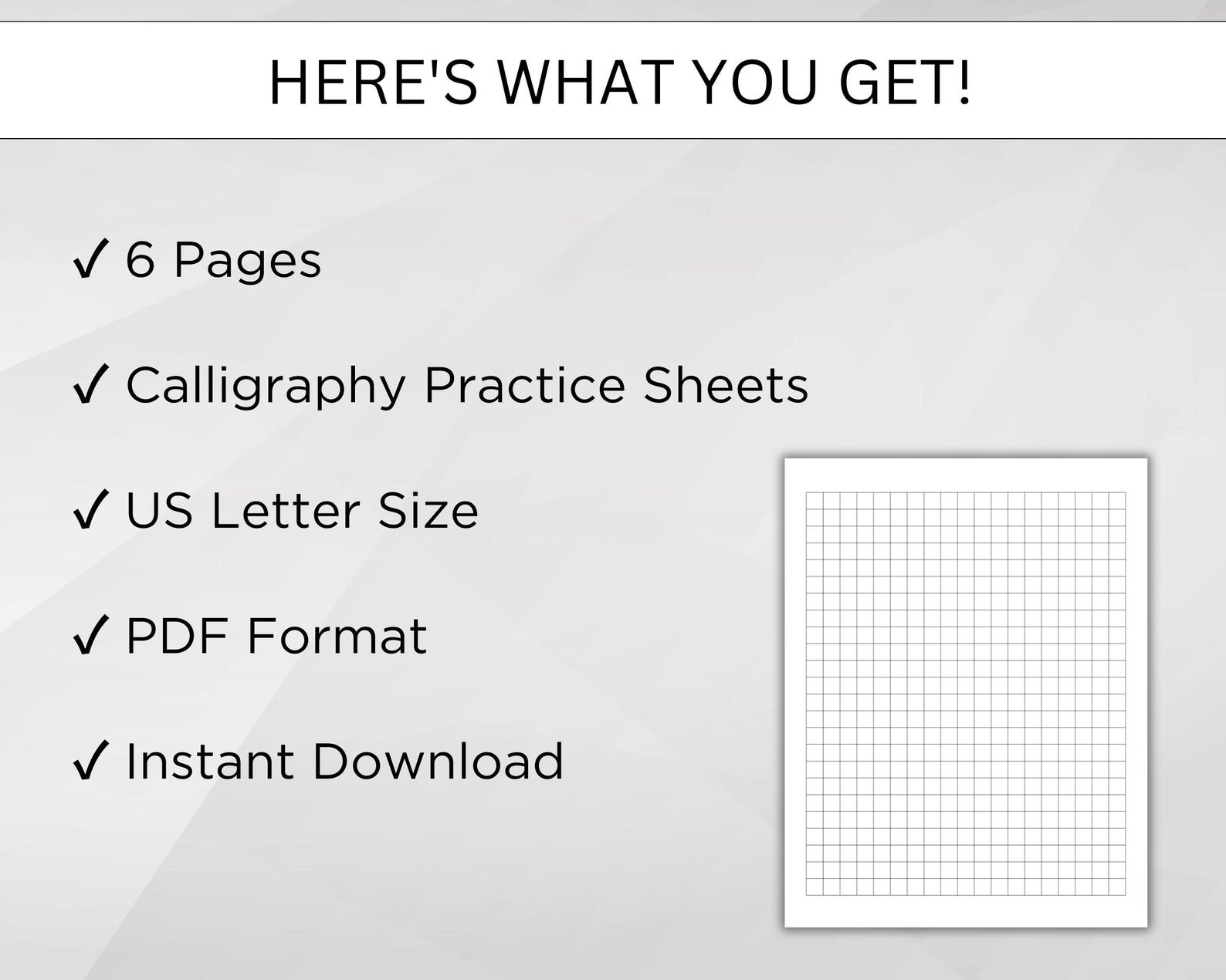 Printable Calligraphy Practice Sheets Templates. Calligraphy ...