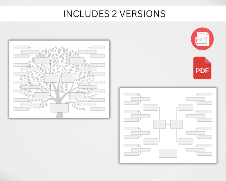 Family Tree Chart 5 Generations. Printable Family Tree Templates ...