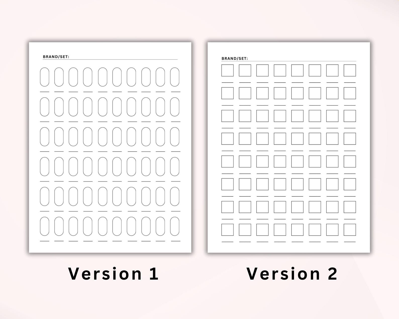 Printable Coloring Swatch Chart. Marker Color Sheet. Color Palette ...