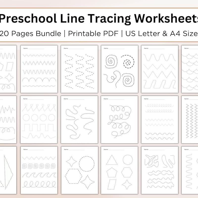 Tracing Sheets Bundle - Etsy