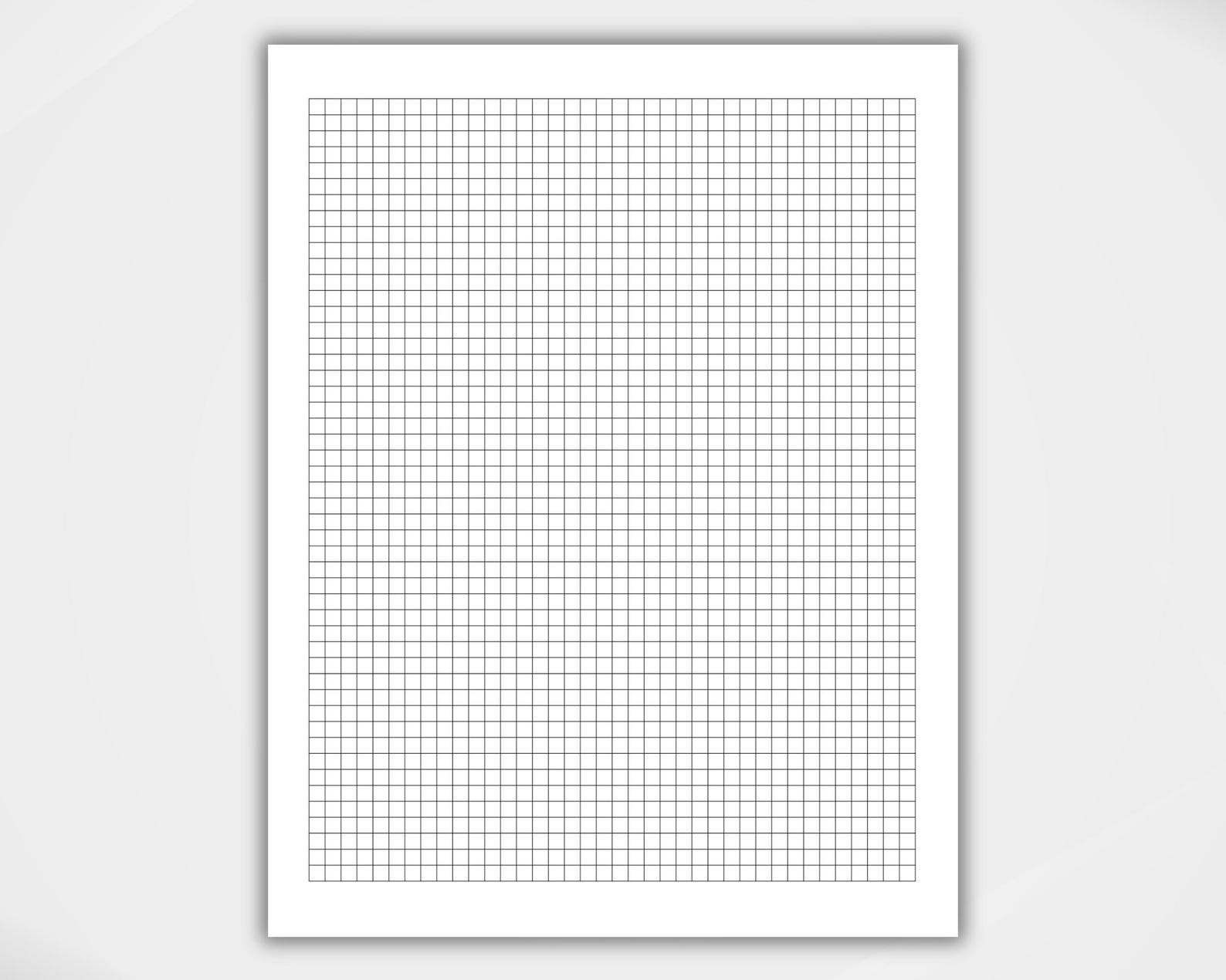 Graph Paper Bundle. Printable Graph Grid Paper. Dot Grid Paper. Digital ...