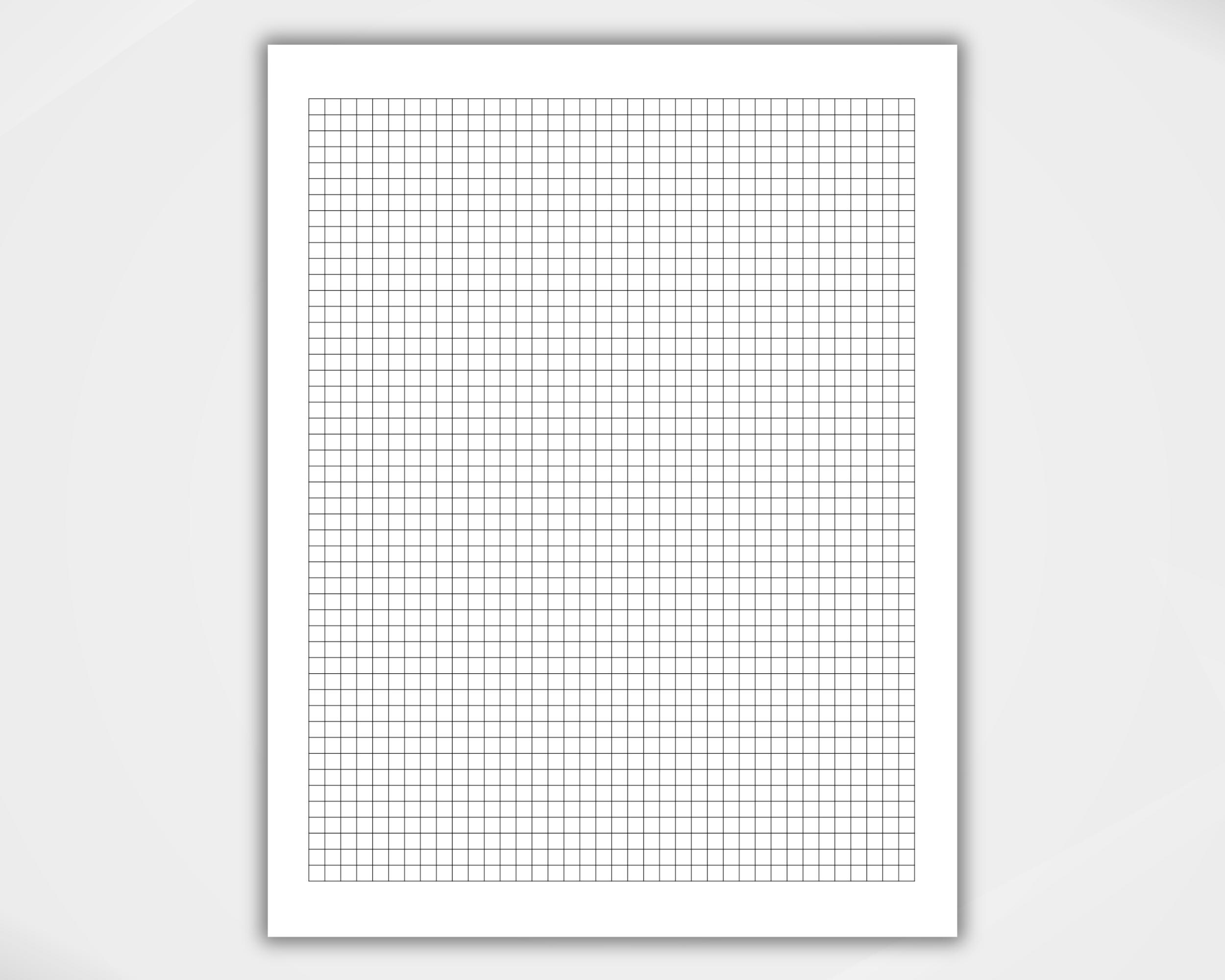 Graph Paper Bundle. Printable Graph Grid Paper. Dot Grid Paper. Digital ...