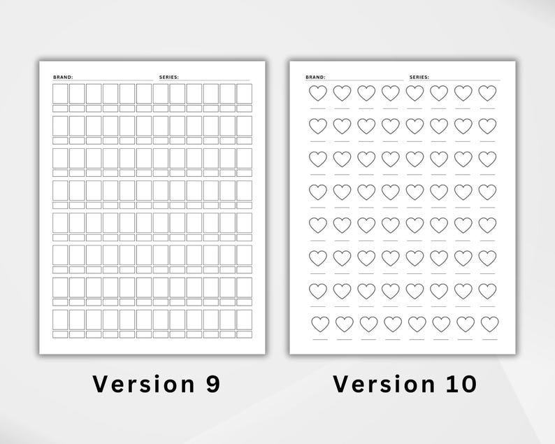 Color Swatch Charts. Swatch Test Template. Blank Color Test. Color ...