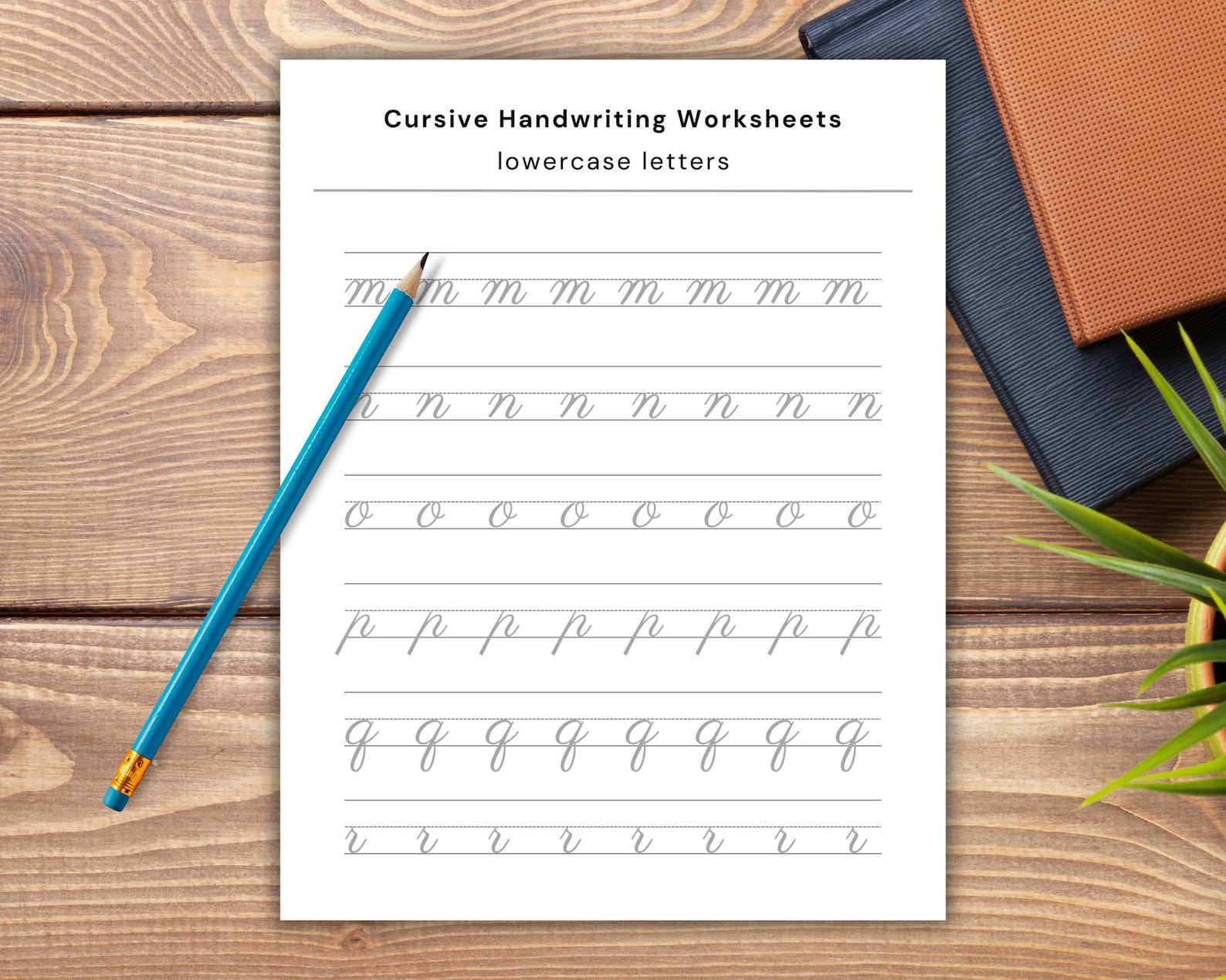 Cursive Handwriting Worksheets. Printable Cursive Worksheets. Uppercase ...