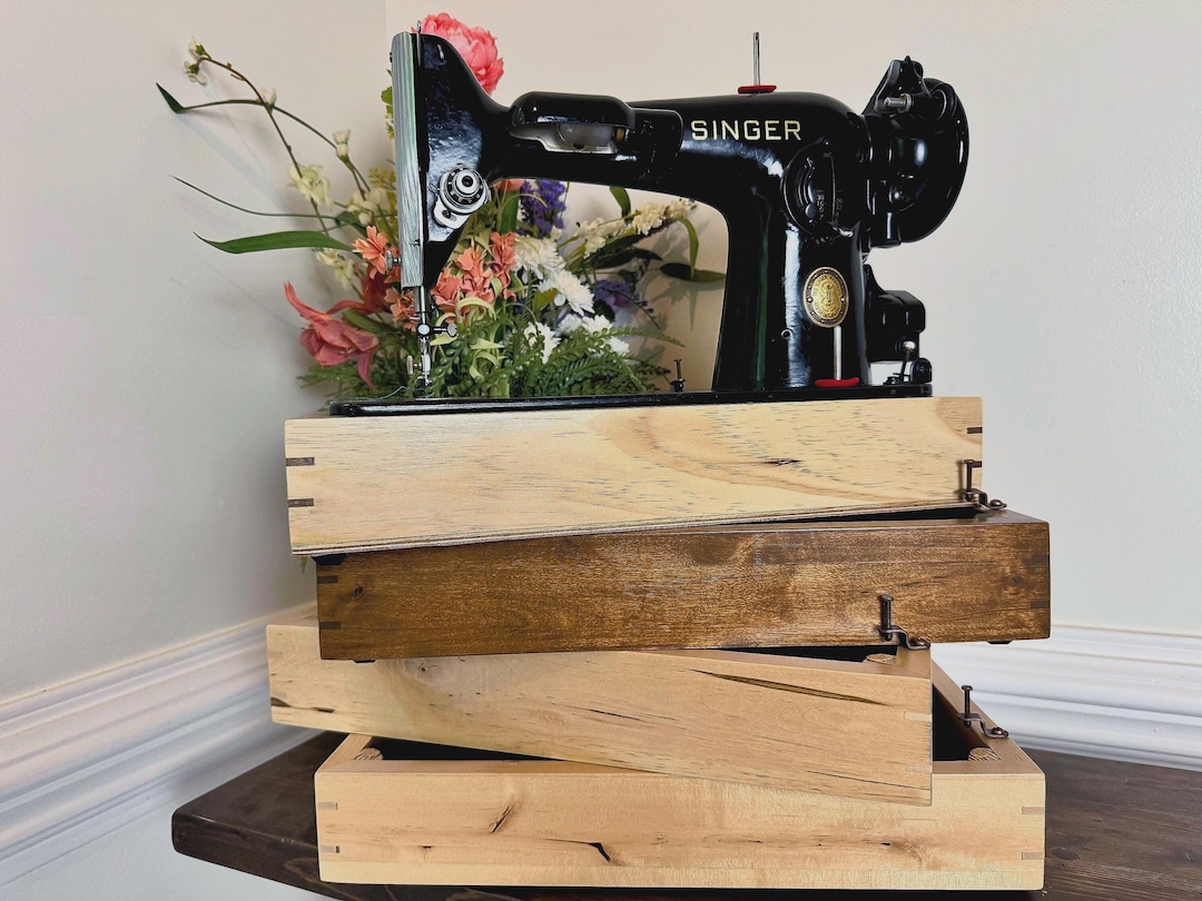 Singer Sewing Machine Wood Base - Solid Maple - Etsy