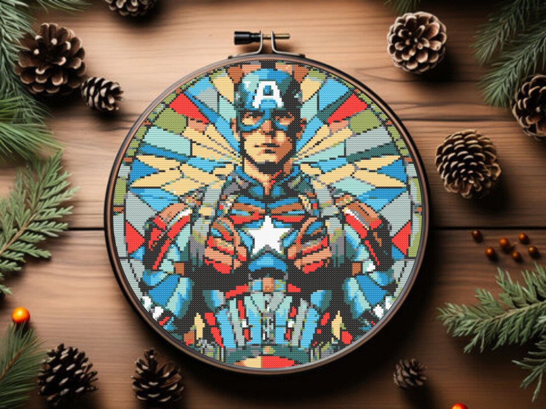 Hero Cross Stitch Pattern - Instant Download, - Etsy