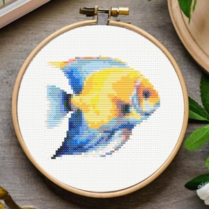 Fish Cross Stitch Pattern, 20 Fishes Bundle Set Cross Stitch Pattern ...