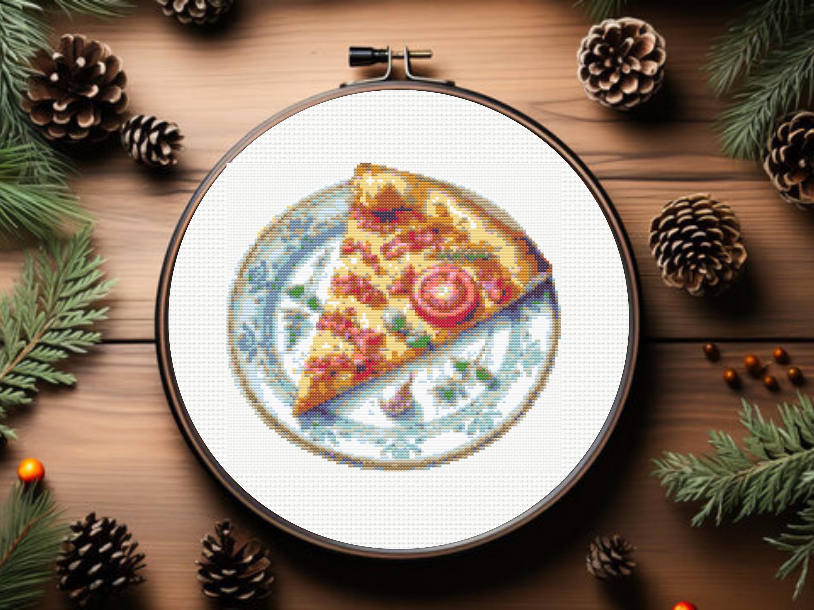 Pizza Cross Stitch Pattern Instant Download - Etsy