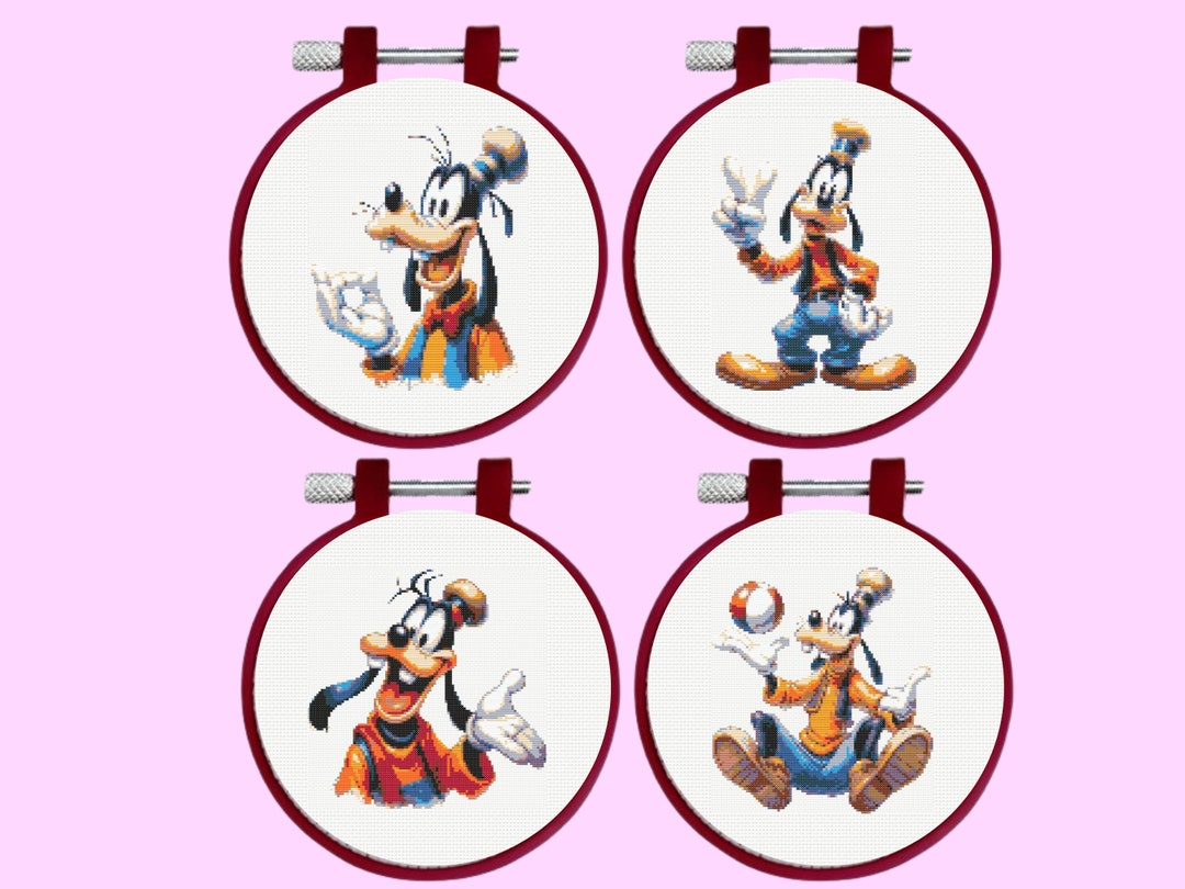 Goofy Cross Stitch Pattern - Instant Download - Etsy Australia