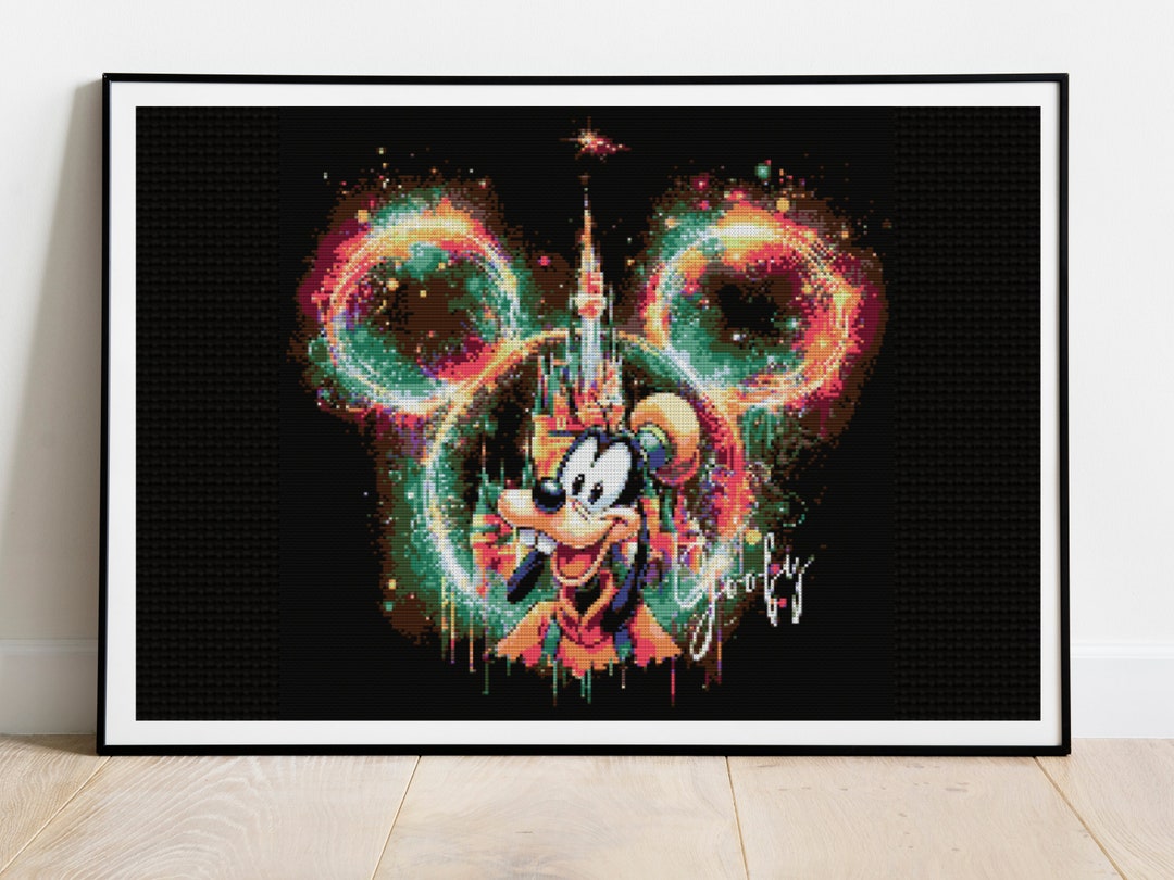 Goofy Cross Stitch Pattern , Instant Download - Etsy