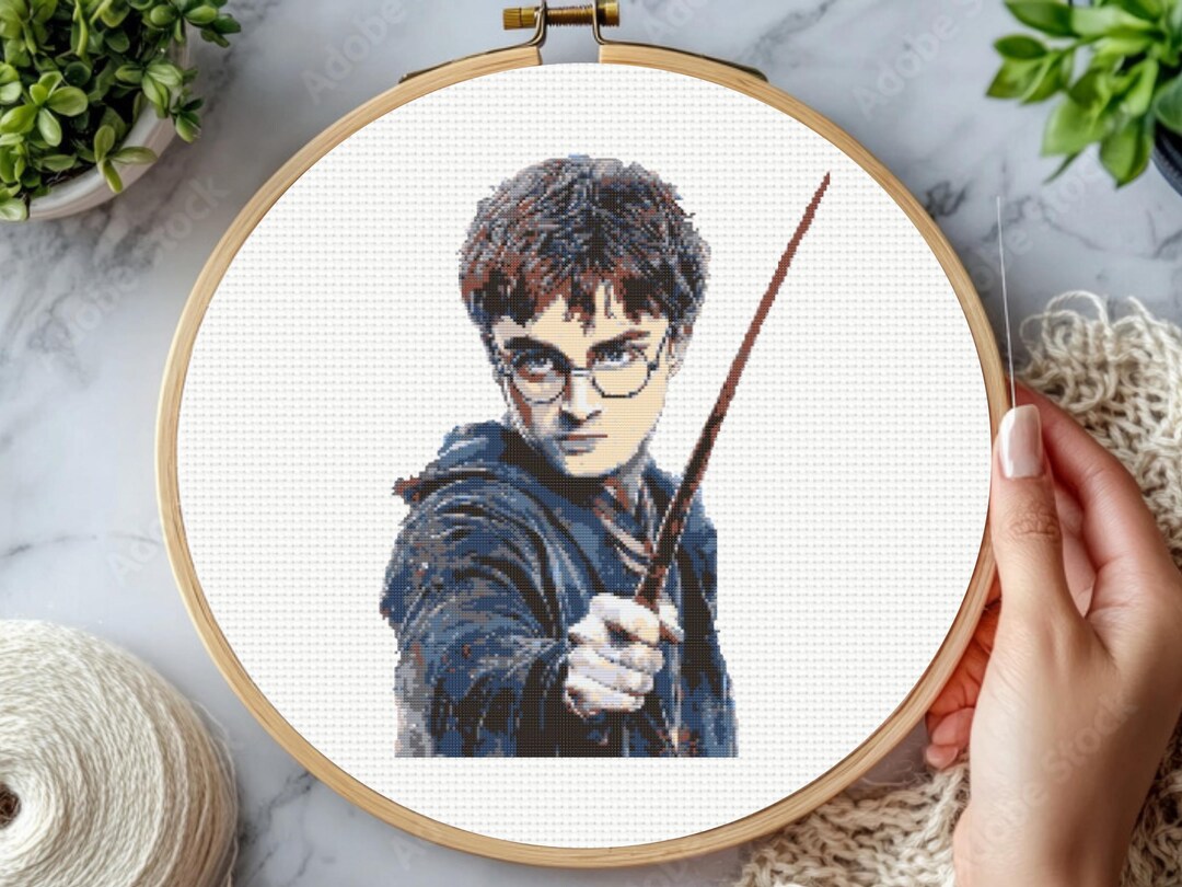 Wizard Stitch Pattern, Magic Cross Stitch Pattern, Instant Download ...