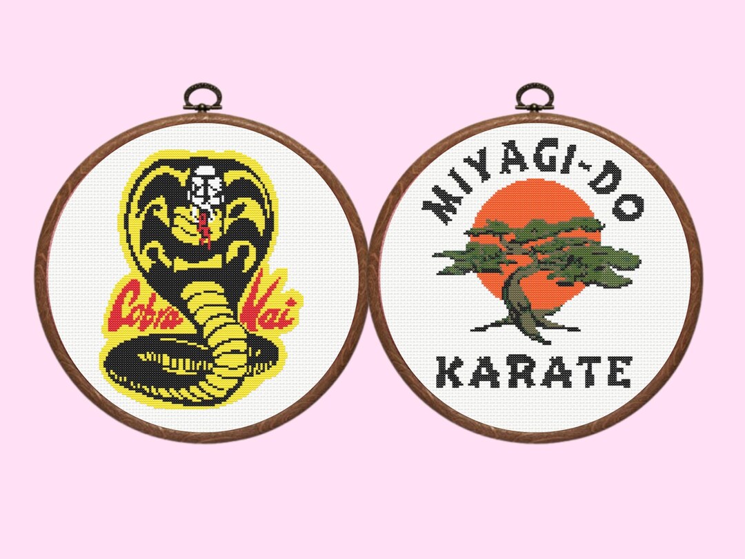 Cobra Kai Cross Stitch Pattern | Miyagi Do Karate Cross Sitch Pattern ...