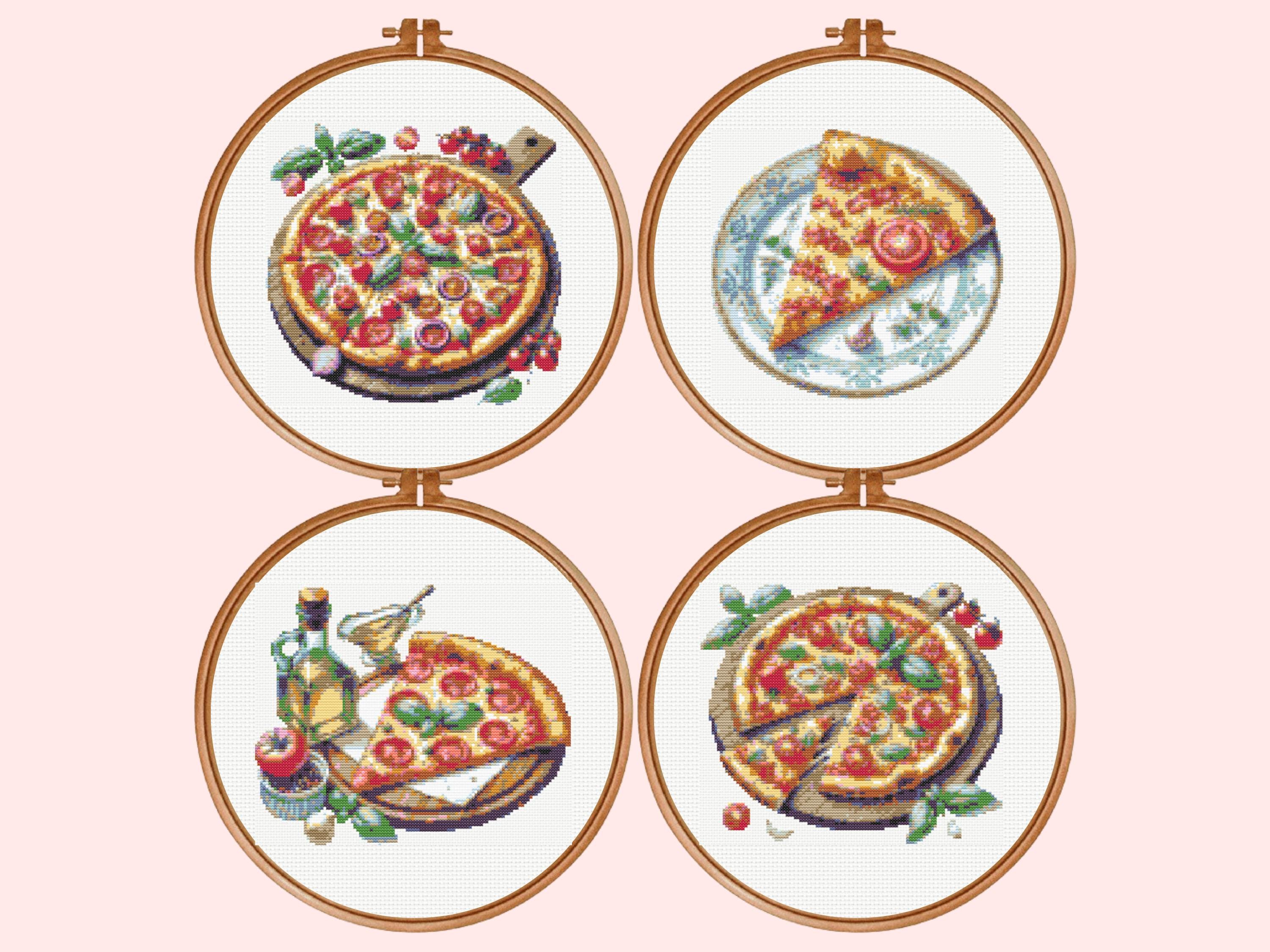 Pizza Cross Stitch Pattern Instant Download - Etsy