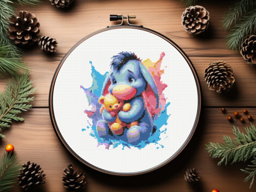 Eeyore Cross Stitch Pattern, Winnie the Pooh Cross Stitch Pattern ...
