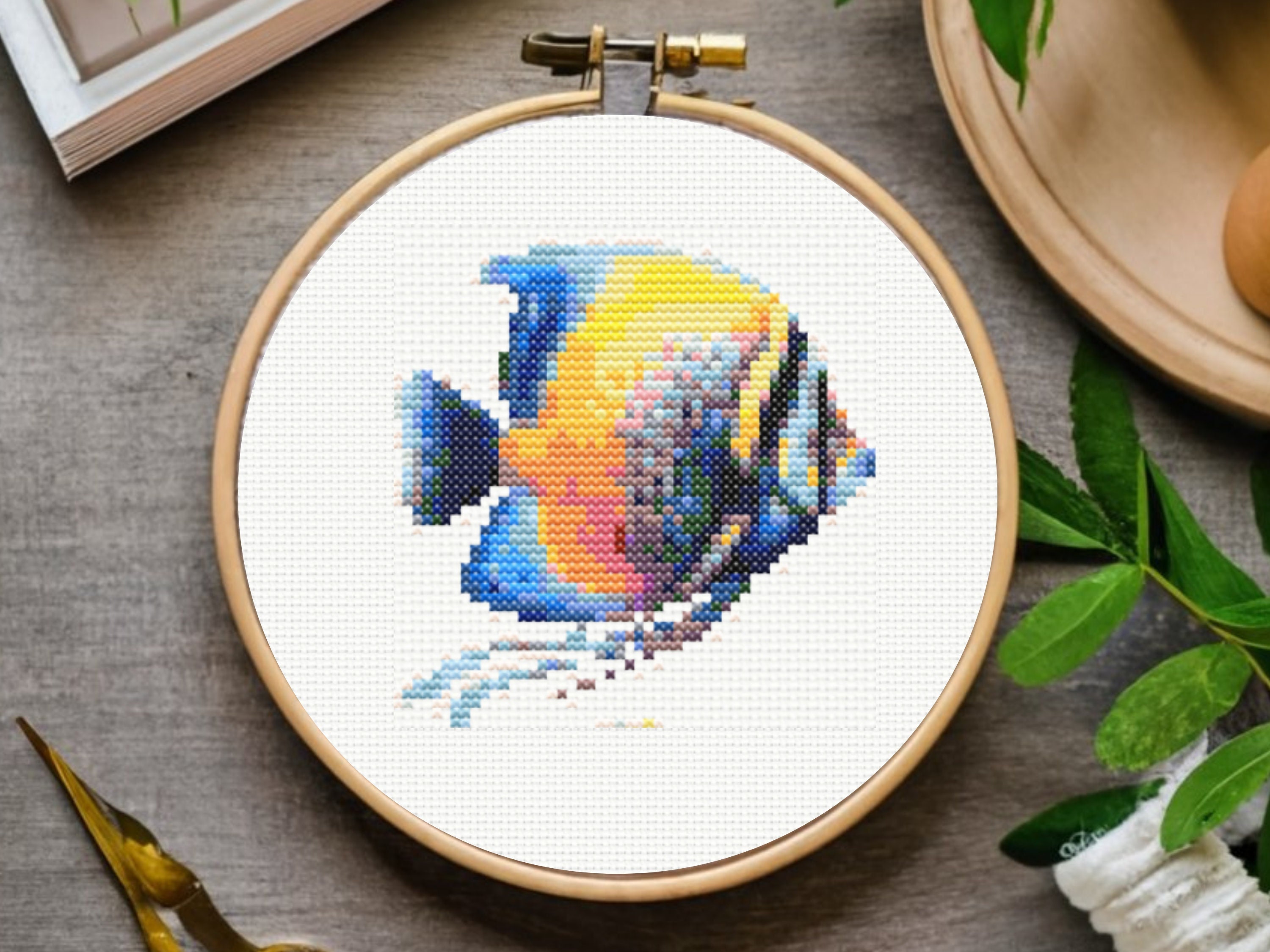 Fish Cross Stitch Pattern, 20 Fishes Bundle Set Cross Stitch Pattern ...