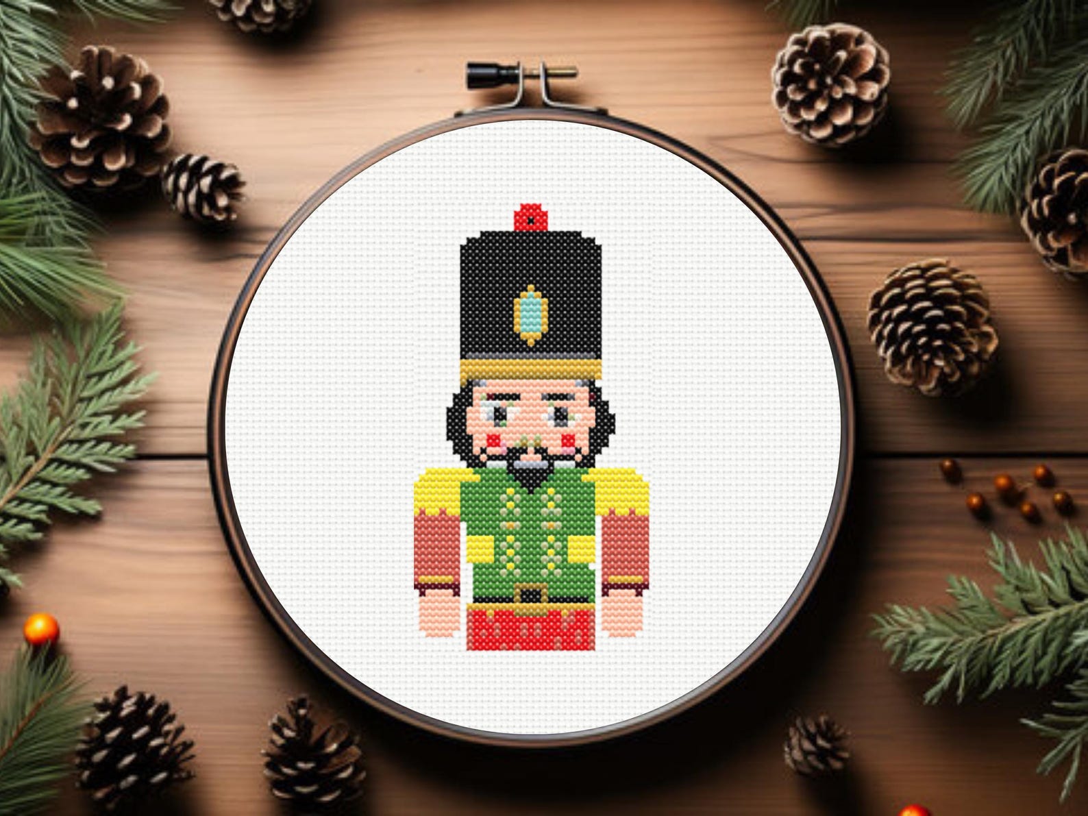 Nutcrackers Cross Stitch Pattern -set of 10 Nutcracker Cross Stitch ...