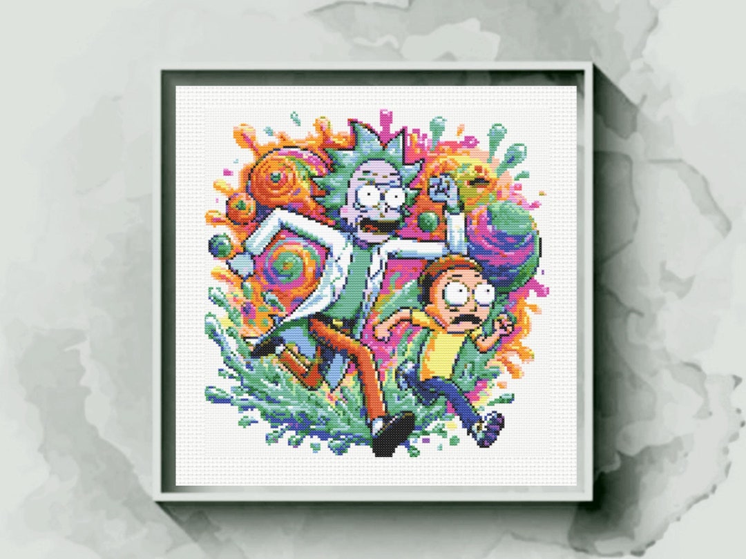 Scientist Cross Stitch Pattern, Instant Download - Etsy