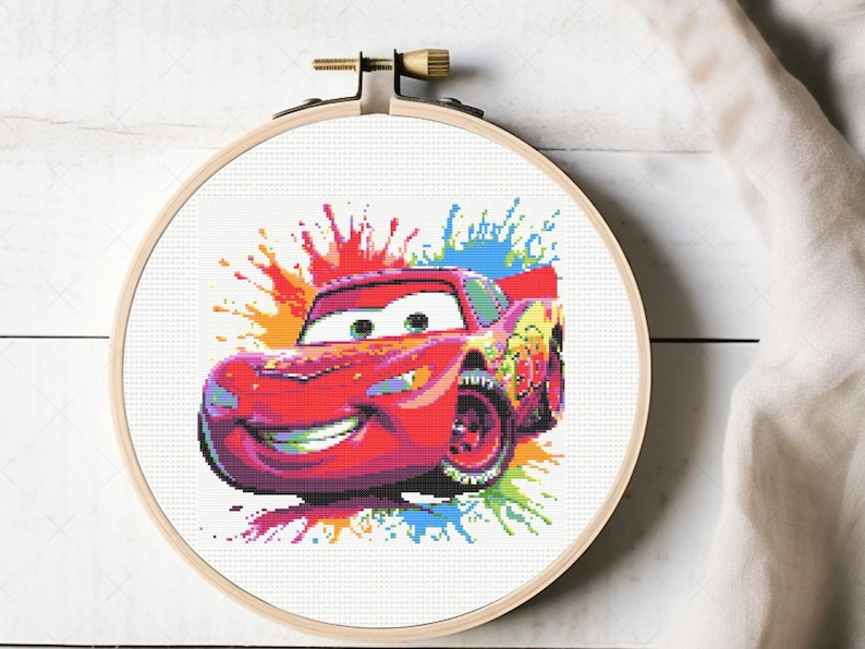 Cars Cross Stitch Pattern Instant Download - Etsy