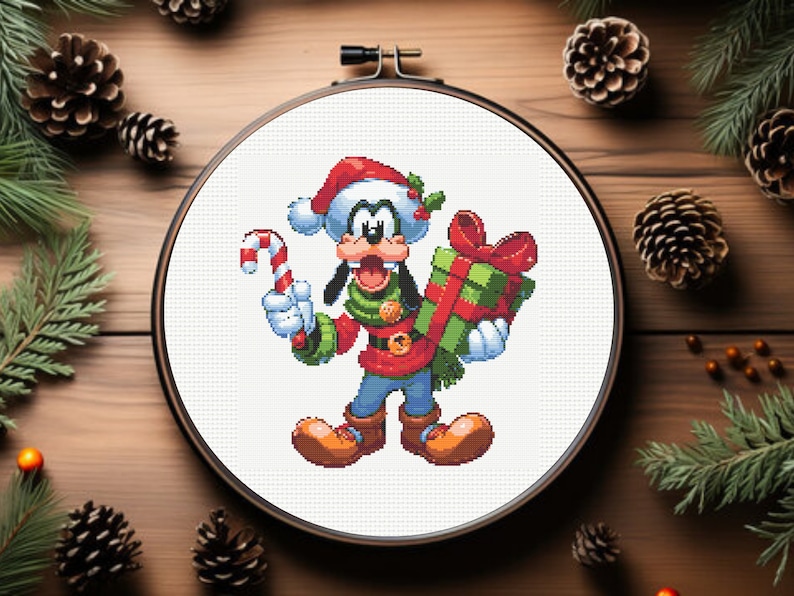 Goofy Cross Stitch Pattern , Instant Download - Etsy Australia