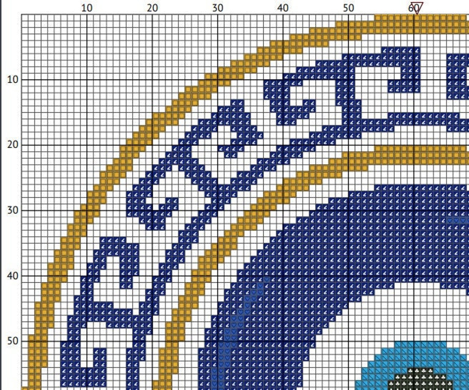 Evil Eye Cross Stitch Pattern, Eye Cross Stitch, House Blessing Cross ...