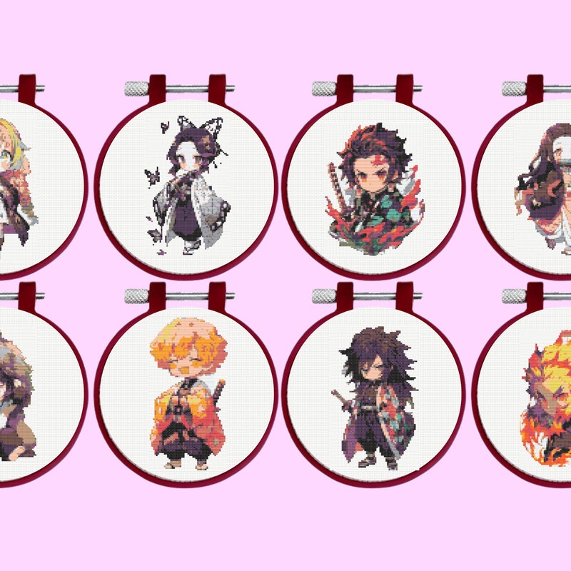 Demon Slayer Pattern - Etsy