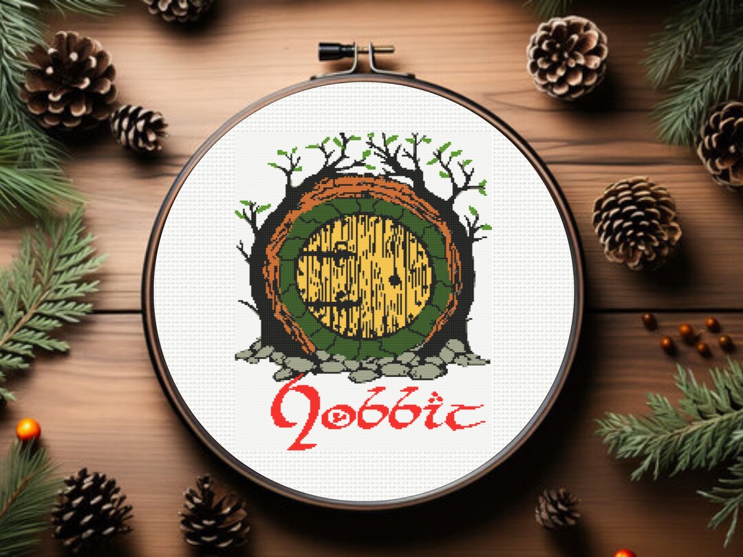 Fantsy House Hole Cross Stitch Pattern, Instant Downlaod - Etsy