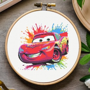 Cars Cross Stitch Pattern Instant Download - Etsy Australia