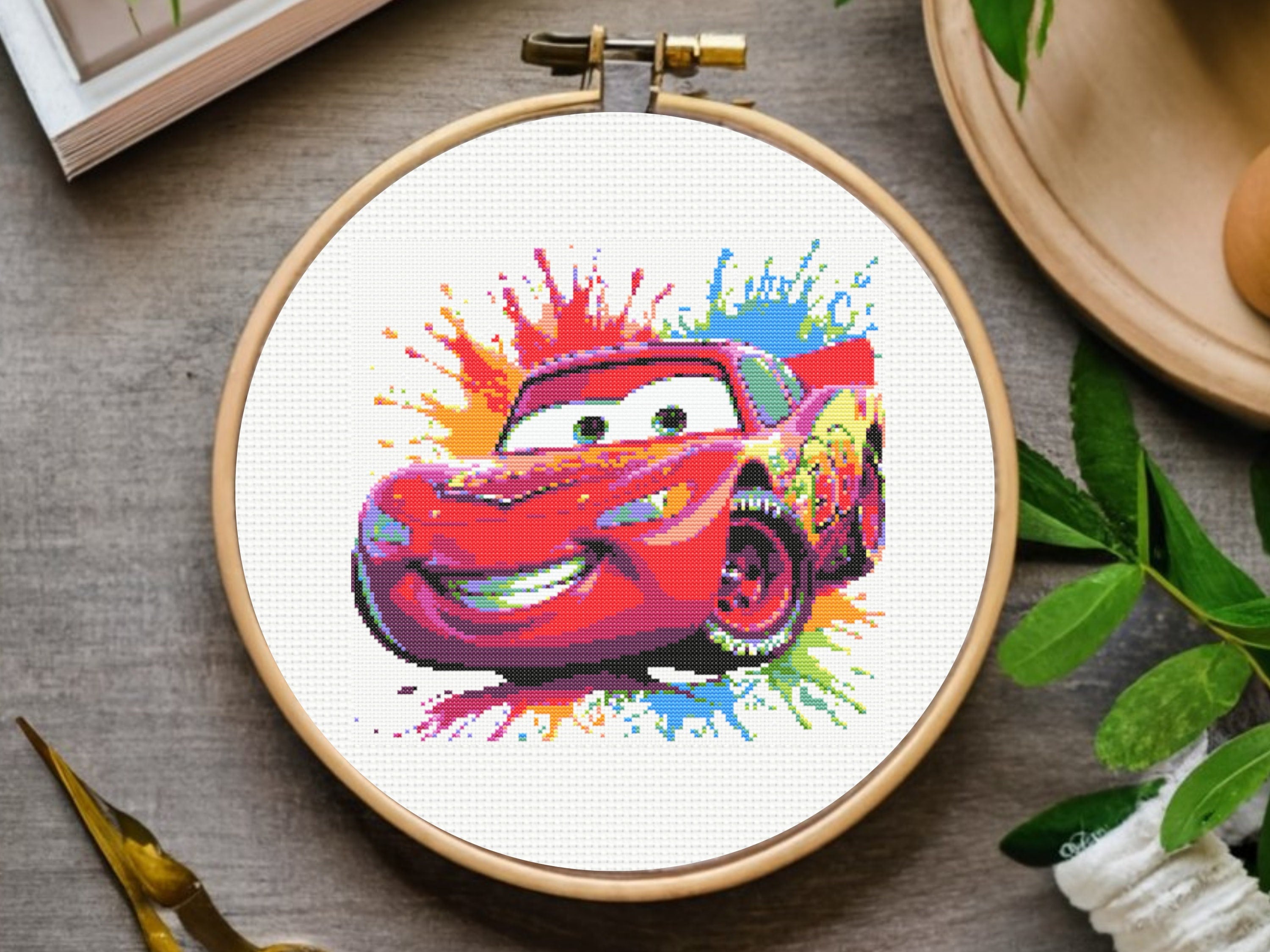 Cars Cross Stitch Pattern - Instant Download - Etsy
