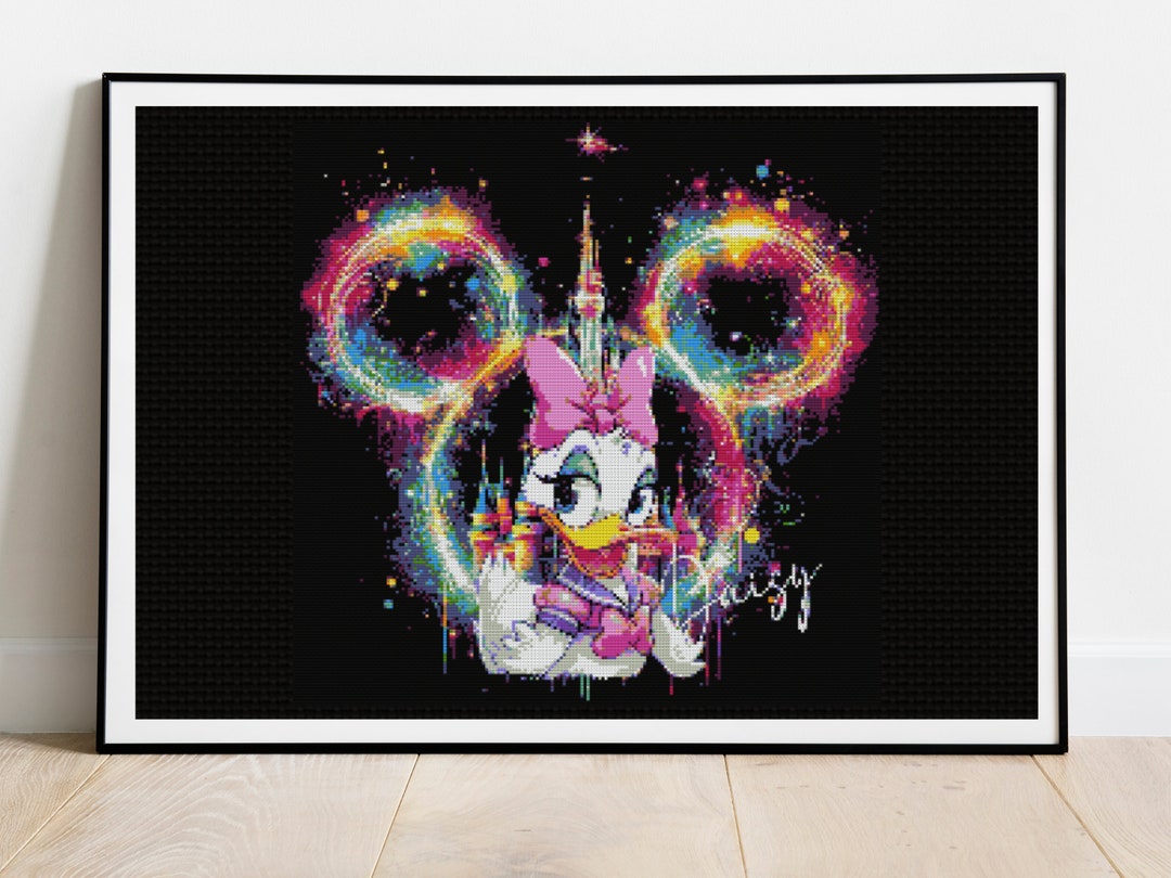 Daisy Duck Cross Stitch Pattern , Instant Download - Etsy Australia