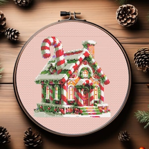 Christmas House Cross Stitch Pattern - Instant Download - Etsy