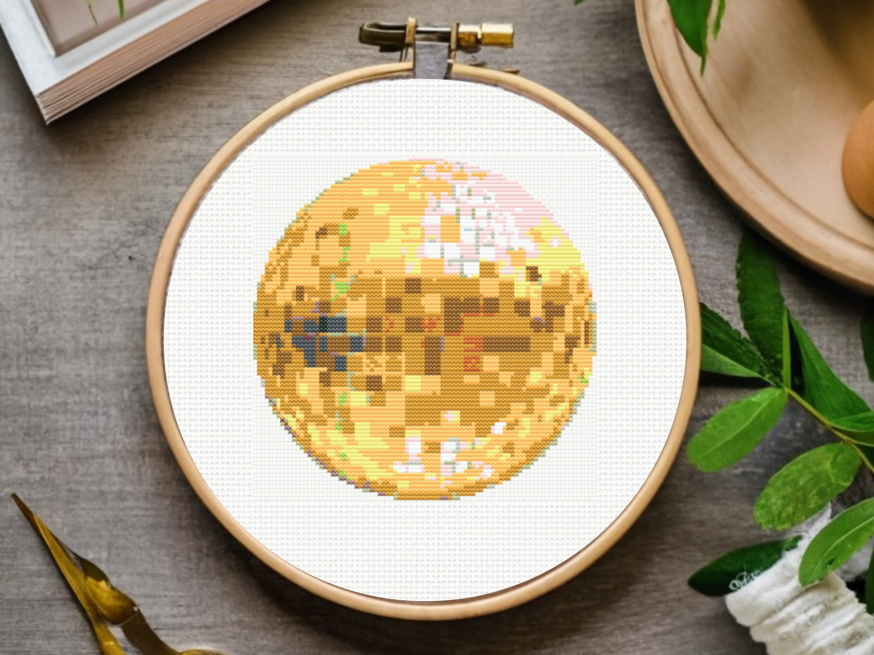 Disco Ball Cross Stitch Pattern, 6 Disco Balls Bundle Set, Instant ...