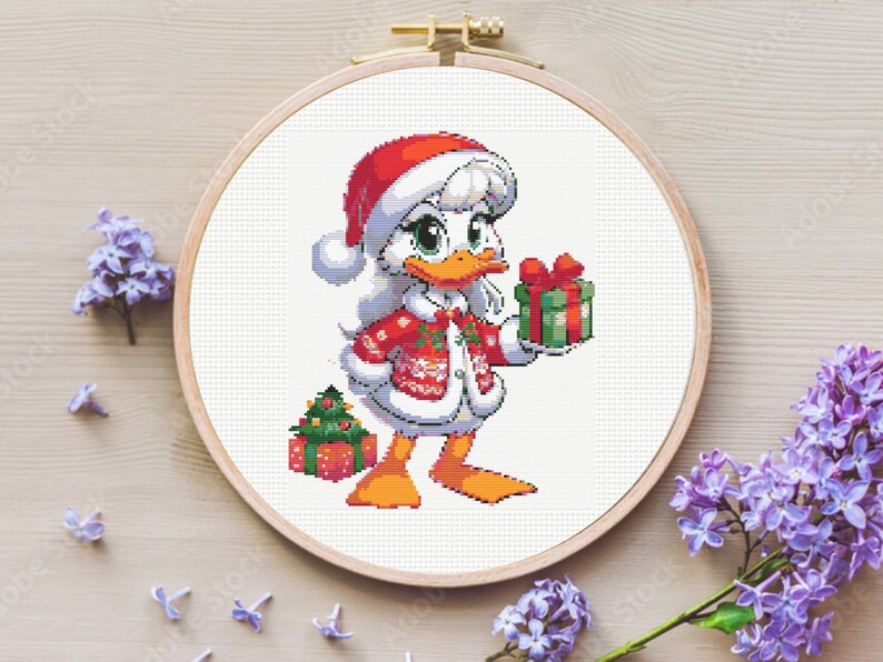 Daisy Duck Cross Stitch Pattern , Instant Download - Etsy Australia
