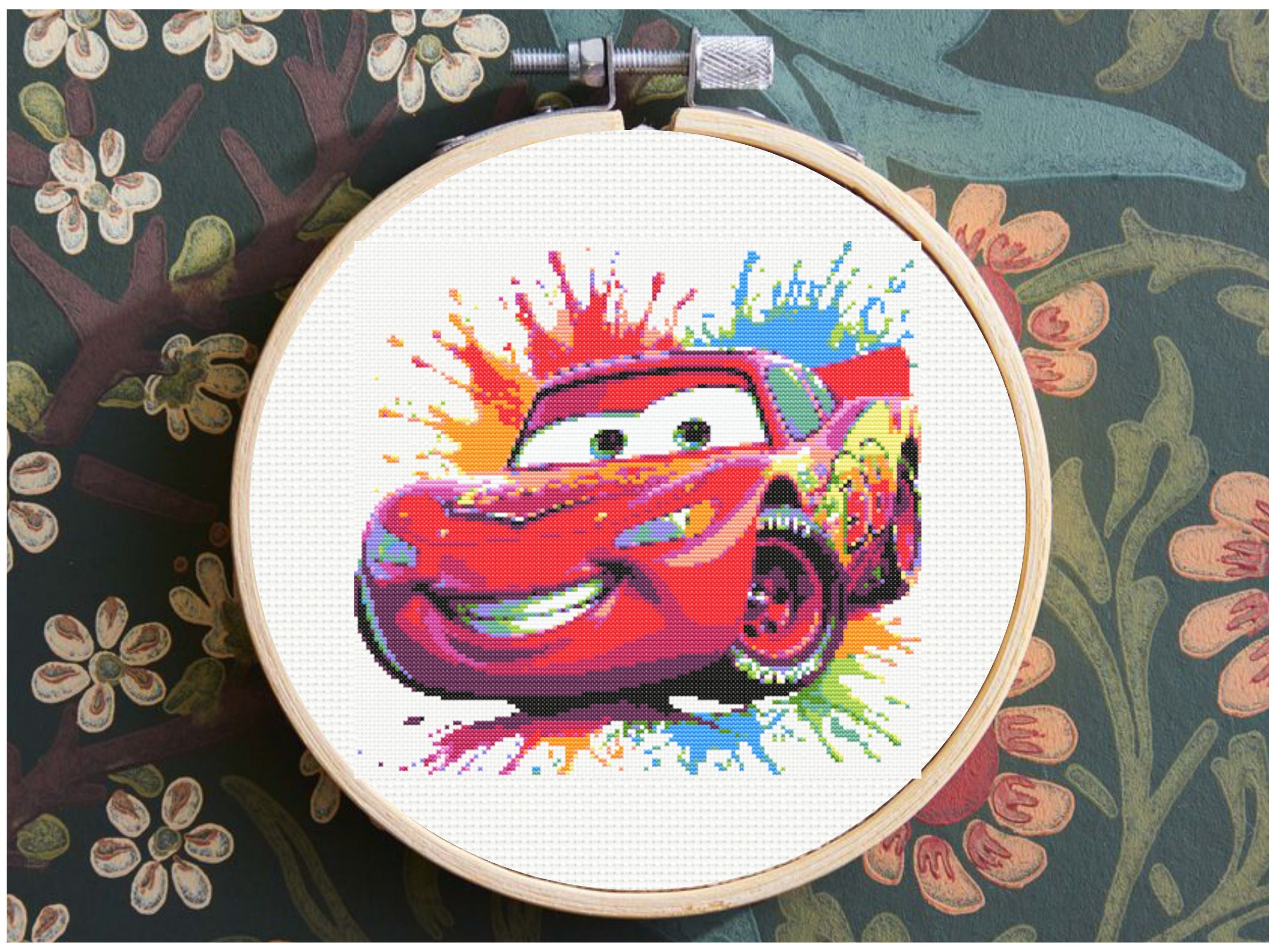 Cars Cross Stitch Pattern Instant Download - Etsy