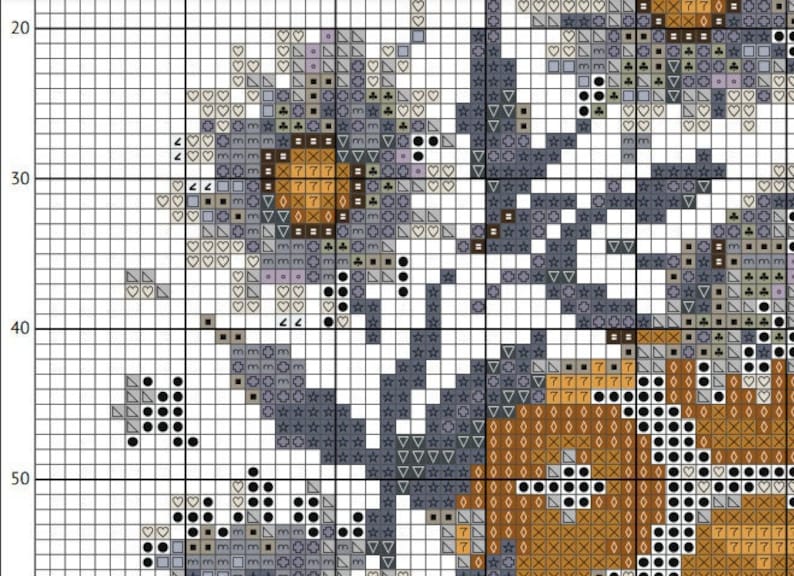 Bee Cross Stitch Pattern - Bumblebee Cross Stitch Pattern - Honey Bee ...