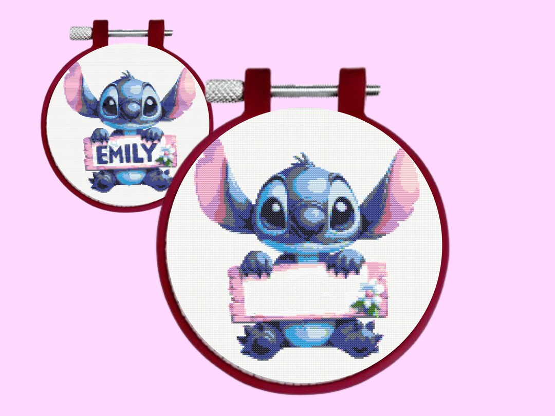 Stitch Cross Stitch Pattern - Custom Stitch Cross Stitch Pattern, Free ...