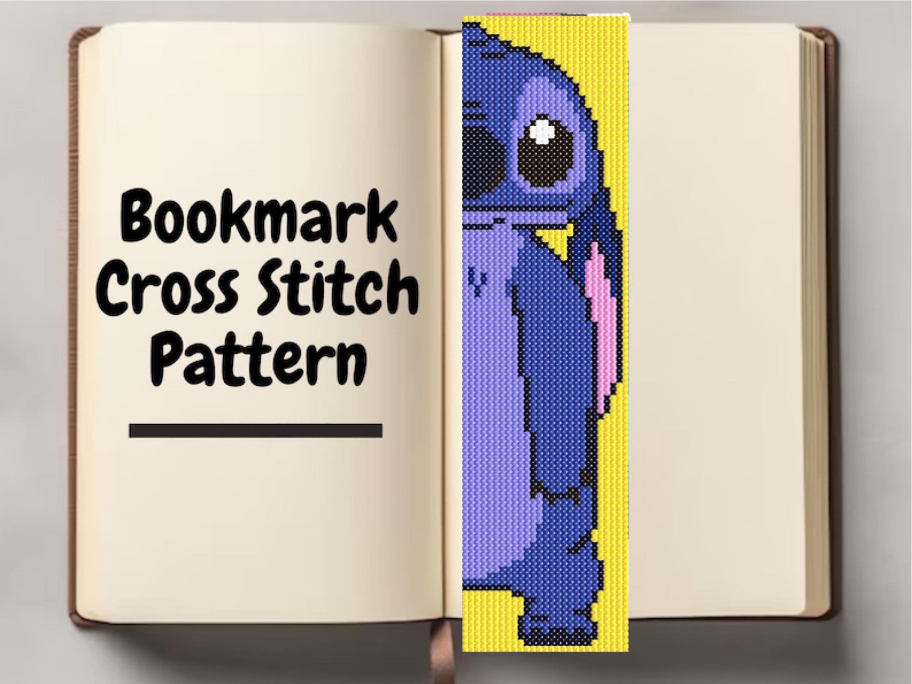Stitch Bookmark Cross Stitch Pattern - Instant Download - Etsy