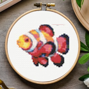 Fish Cross Stitch Pattern, 20 Fishes Bundle Set Cross Stitch Pattern ...