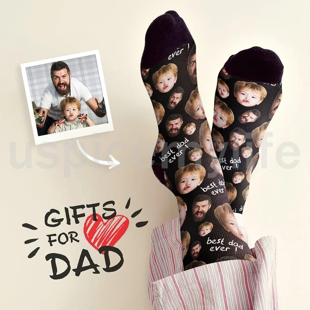 Customized Face Socks,put Any Faces on Socks,custom Sock With Text ...